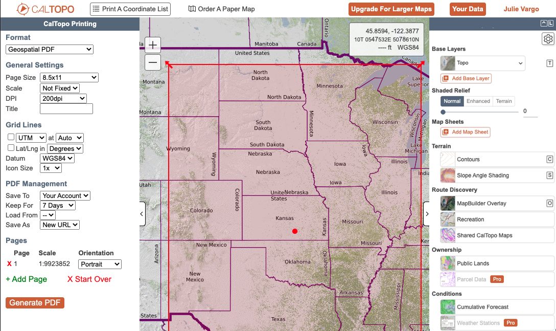 Map Viewer Tour | CalTopo Training