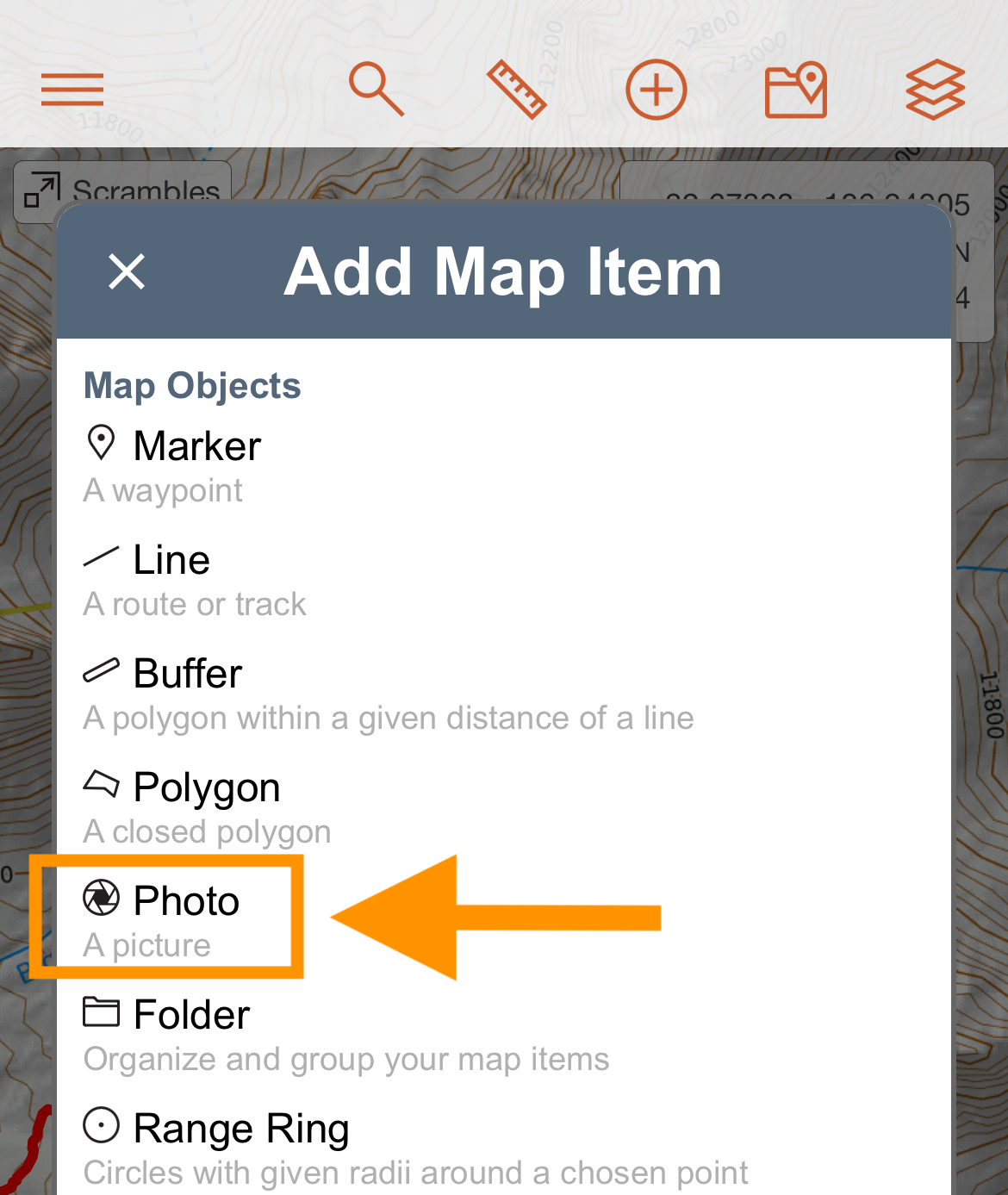 Photo Waypoints | CalTopo Training