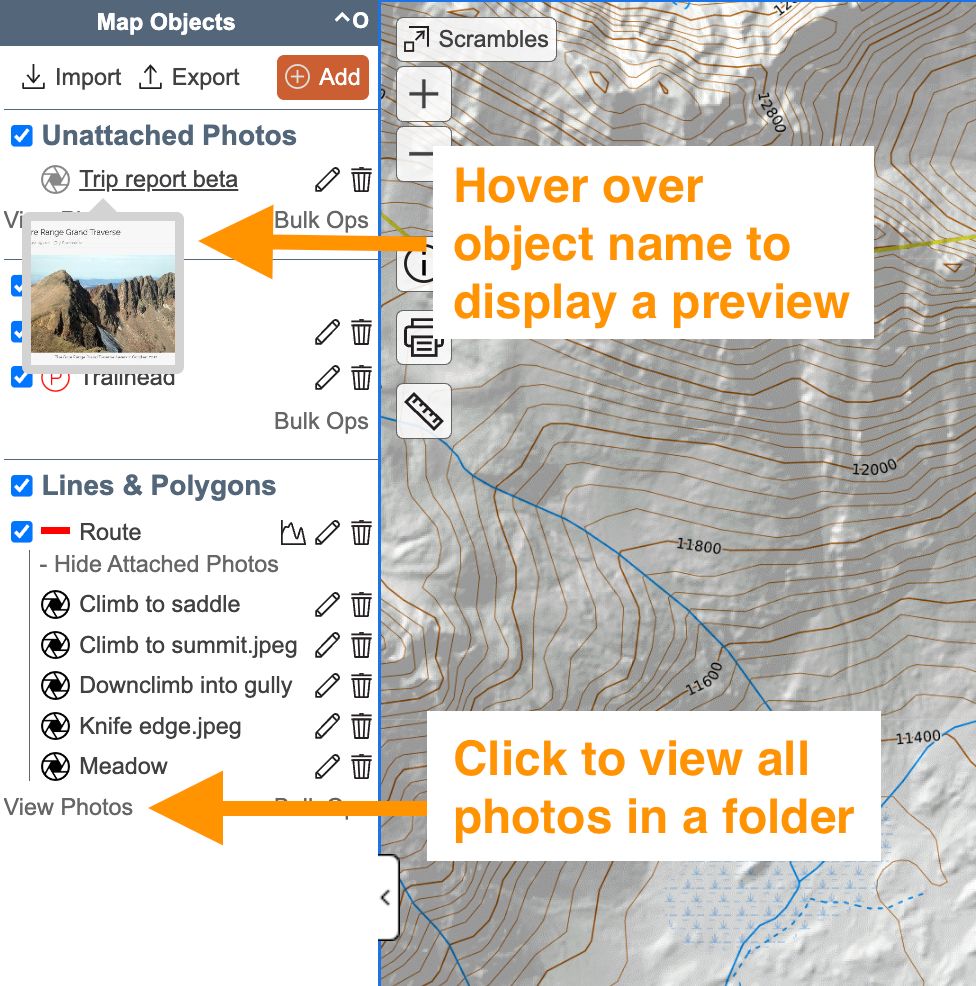 Photo Waypoints | CalTopo Training
