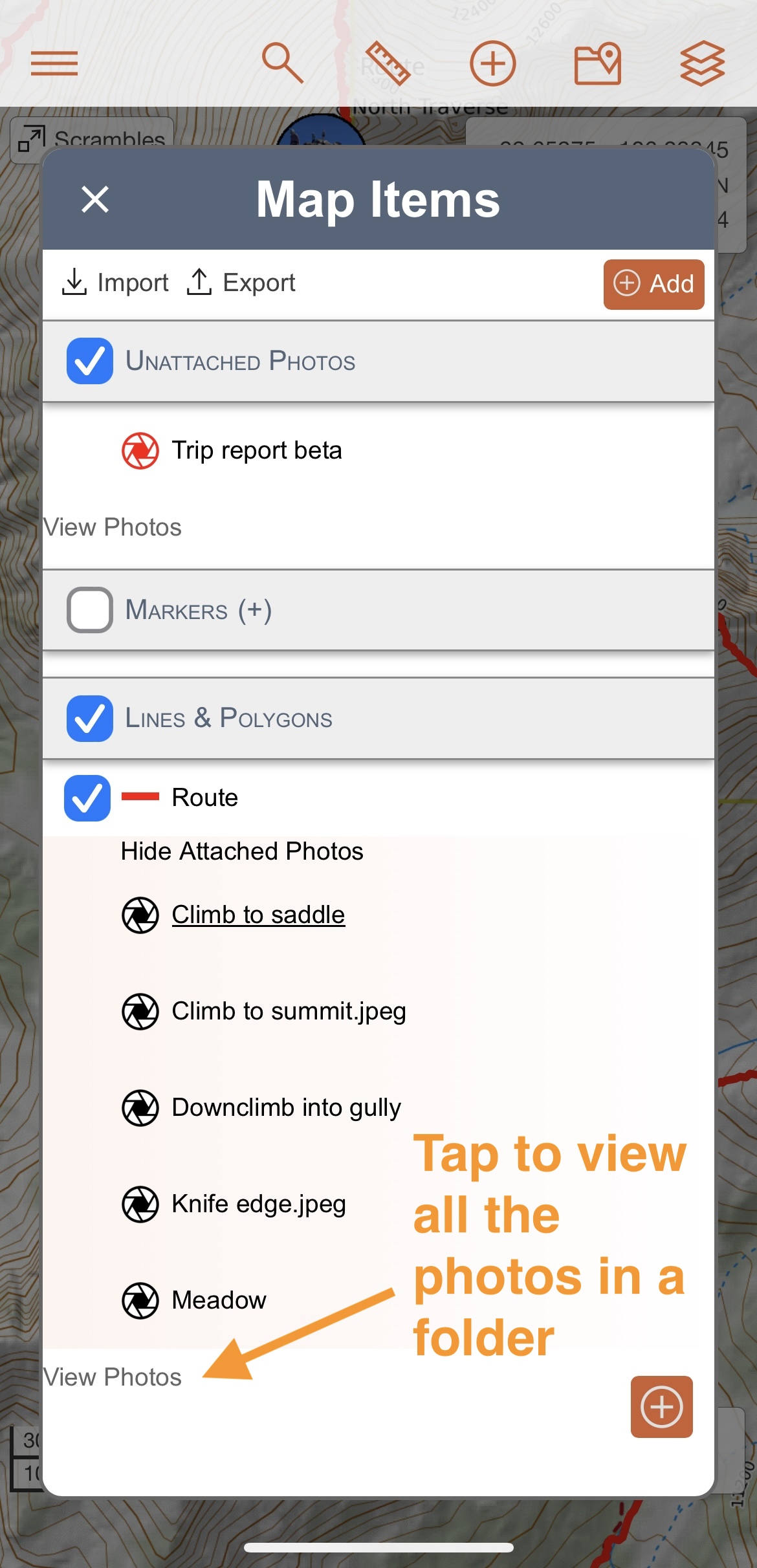 Photo Waypoints | CalTopo Training