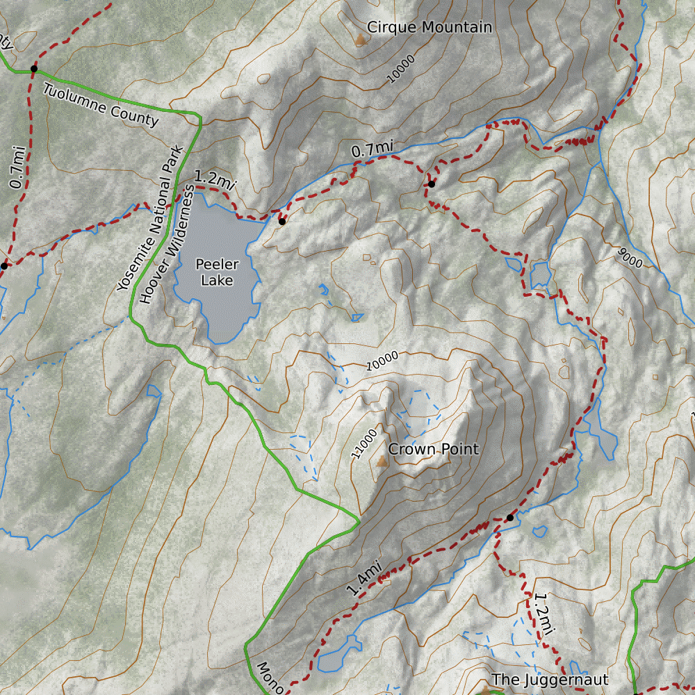 Base Layer Descriptions | CalTopo Training