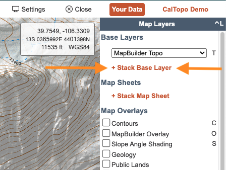 Working with Base Layers | CalTopo Training