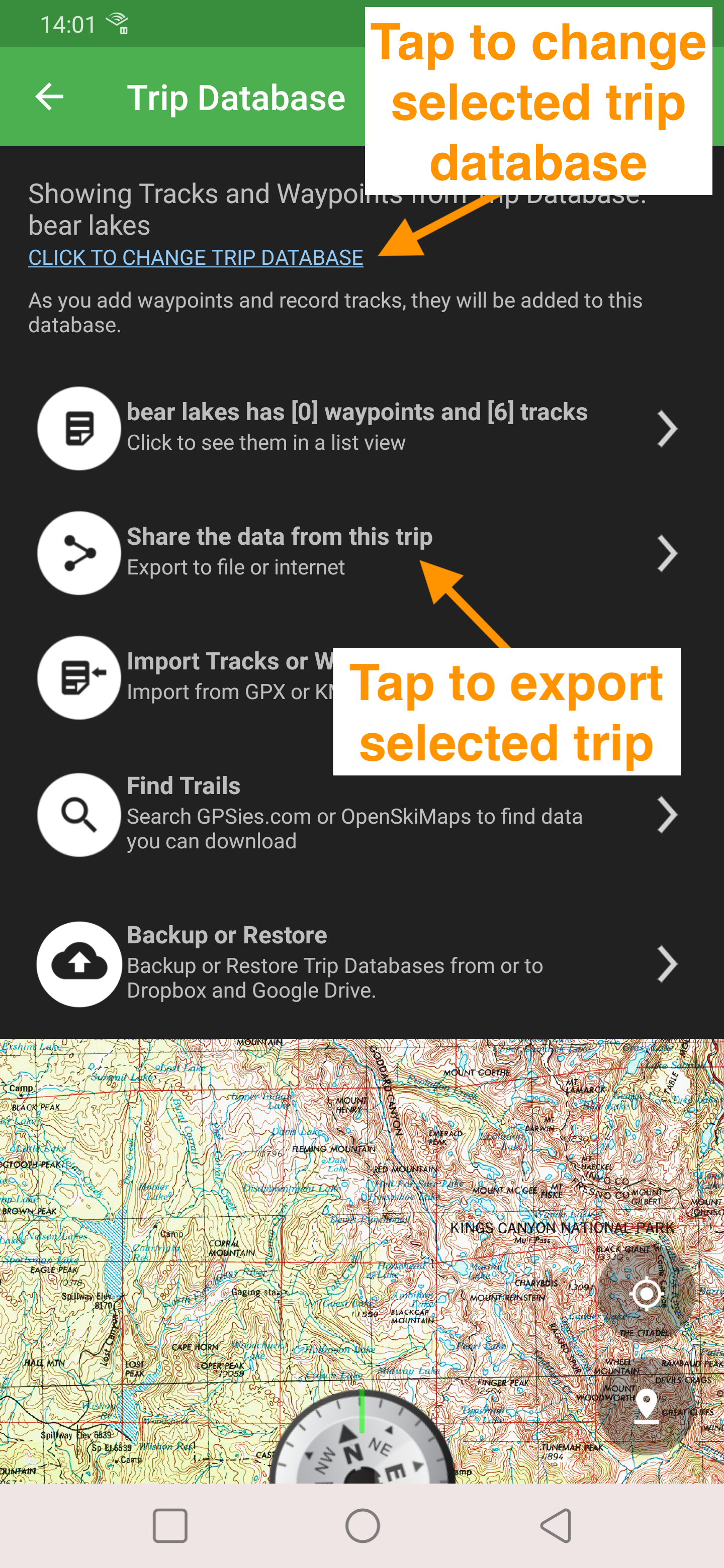 Moving Your Data From Other Mapping Programs | CalTopo Training