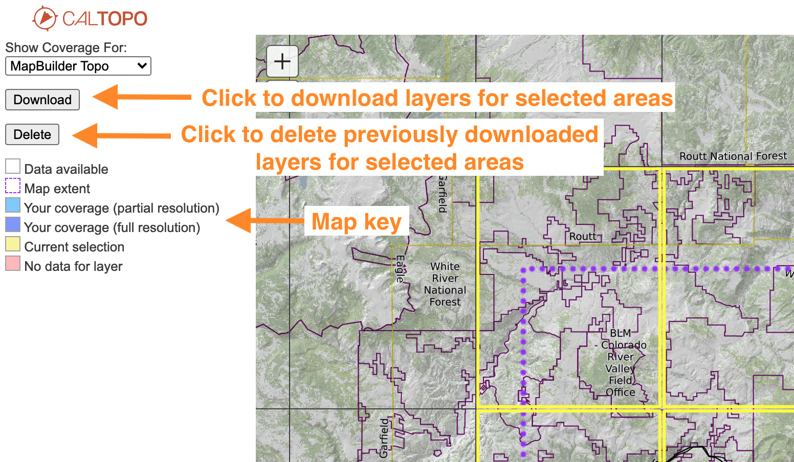 Download and Sync | CalTopo Training