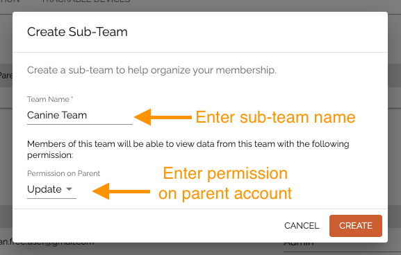 Sub-Teams | CalTopo Training